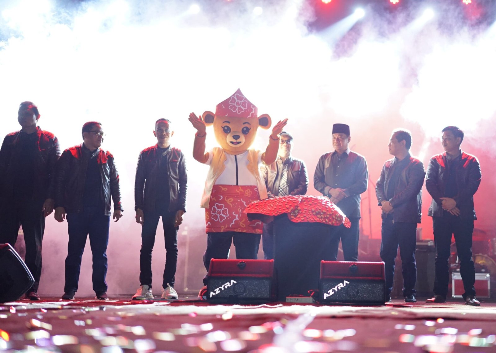 KPU Launching Maskot dan Jingle Pemilihan Gubernur dan Wakil Gubernur Bengkulu 2024 - Rabeng Media
